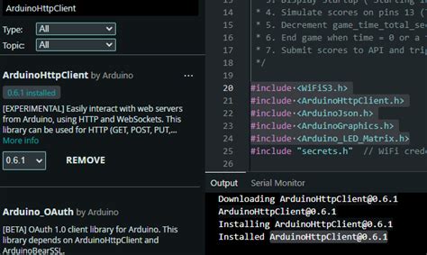 CI Workflow - Library Load - Ex UNO R4 Wifi - Arduino Command Line ...