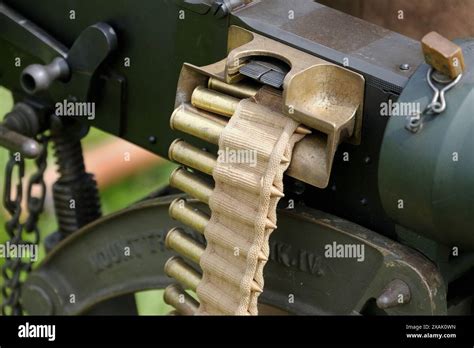 The Vickers Machine Gun Or Vickers Gun Is A Water Cooled 303 British 7 7 Mm Machine Gun