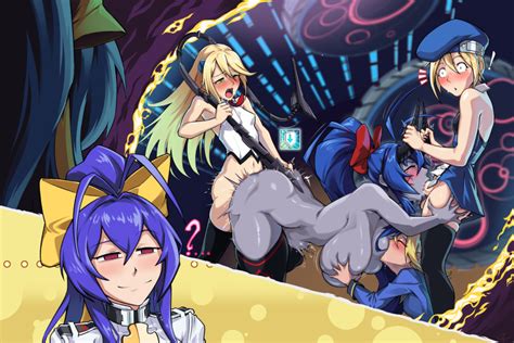 Camerata Another Dark Mai Mai Natsume Noel Vermillion Blazblue Highres Antenna Hair