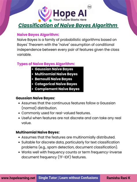 Ml Classification Naive Bayes Pdf Statistical Classification
