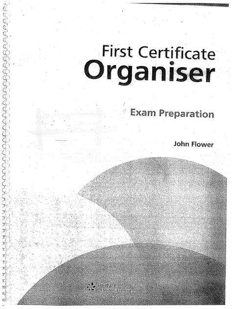 First Certificate Pdf