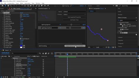 Adobe After Effects Create Thunder Lightning One News Page VIDEO
