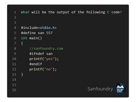 C Questions And Answers Conditional Preprocessor Directives 1