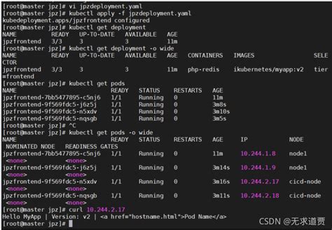 K8s控制器之deployment详解及配置。创建 Deployment Csdn博客