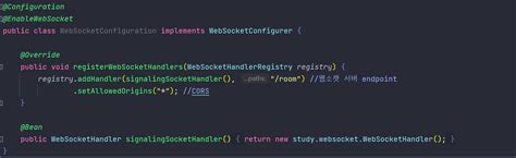 spring에서 웹 소켓 websocket 사용하기