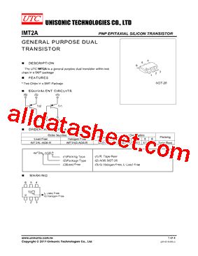 IMT2A Datasheet PDF Unisonic Technologies