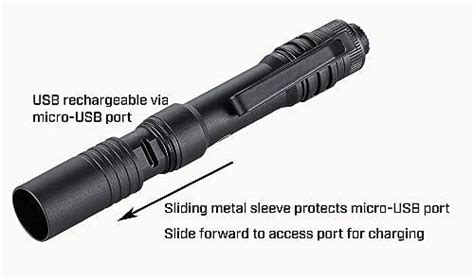 Streamlight Microstream 250 Lumen Edc Ultra Compact Flashlight With Usb Rechargeable Battery