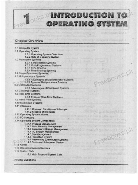 Operating System Imp Sq Ch123 1 Pdf