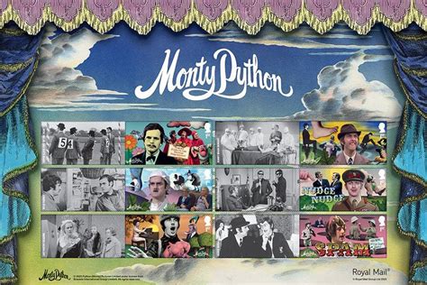Monty Python Geëerd Met Britse Postzegels