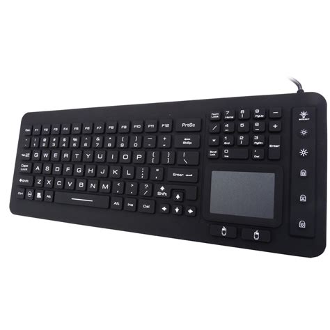 Industrial Silicone Full Size Backlit Keyboard