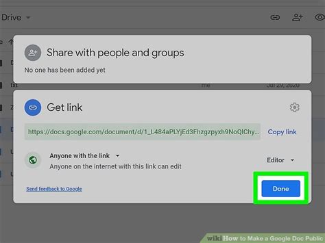 How To Make A Google Doc Public With Pictures WikiHow