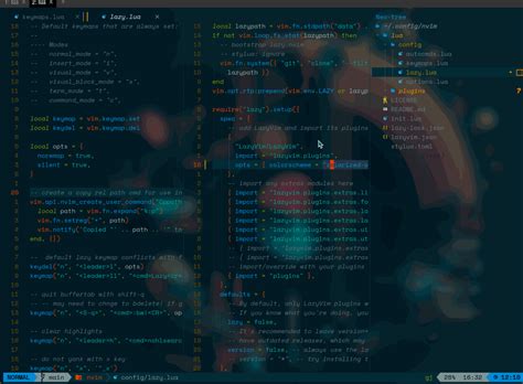 Lazyvim Black Box On New Buffers Sidebar Rneovim
