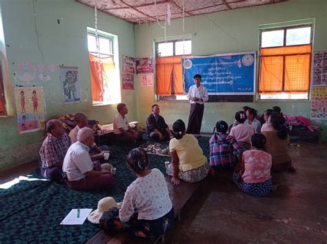 ဘီးလင်းမြို့နယ်၊ ရွှေလှေကျေးရွာ၊ မိခင်နှင့်ကလေးမူလတန်းကြိုကျောင်းတွင် ကလေးသူငယ် အခွင့်အရေးမ