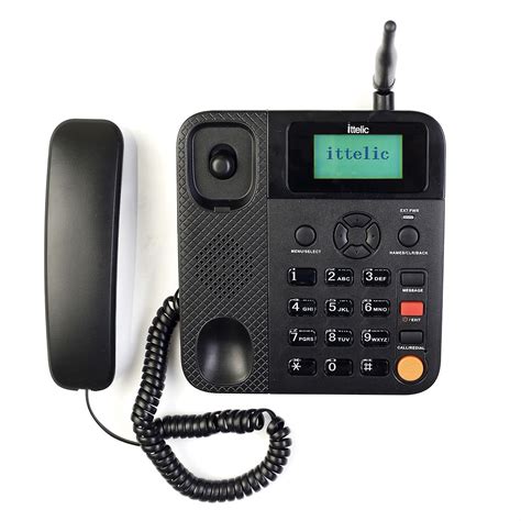 Ittelic Dual Sim Card Based Gsm Landline Phone With Fm Radio At Rs Piece Navi Mumbai Id