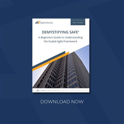 Agile Velocity On Linkedin Download This White Paper To Discover Why Safe Has Become The Most…