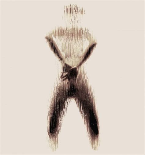 Naked Silhouette Alphabet Fubiz Media