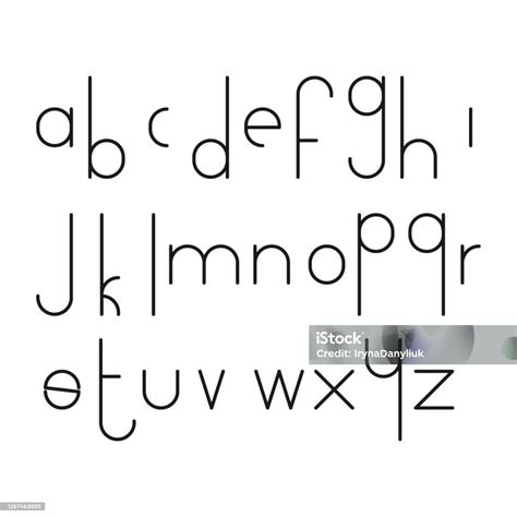 Font Alfabet Dan Angka Vektor Tipografi Huruf Abc Ilustrasi Stok Unduh Gambar Sekarang Istock