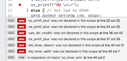Pio Builds Fine But Linter Show Errors On Library Calls PlatformIO
