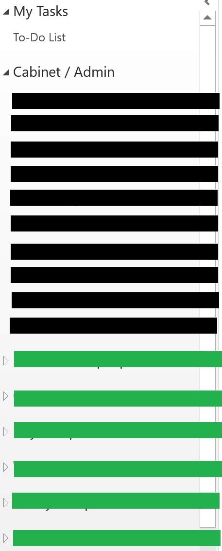 Vba To Collapse Task Folder Groups Outlook Forums By