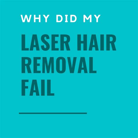 Reasons Why Laser Hair Removal May Not Have Worked For You