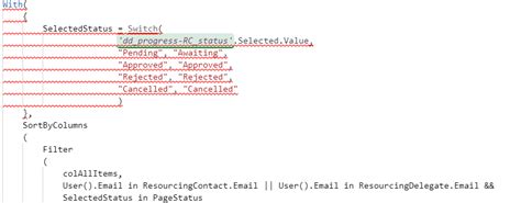 Solved If Statement Within Gallery Items Isnt Working Co Power Platform Community