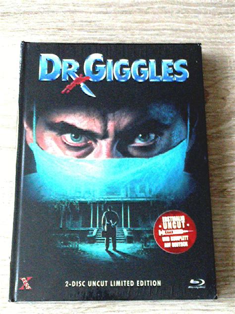 Dr Giggles Uncut Mediabook Dvd [blu Ray] [limited Edition