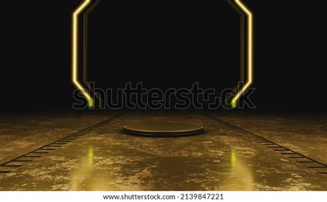 3d 렌더링 검정색과 검정색의 검은색 금속 스톡 일러스트 2139847221 Shutterstock