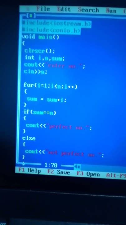 Checking Perfect No Using C Perfect Number Coding Code Programminglanguage Program