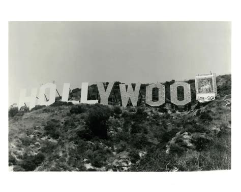 Hollywood Sign 1970s
