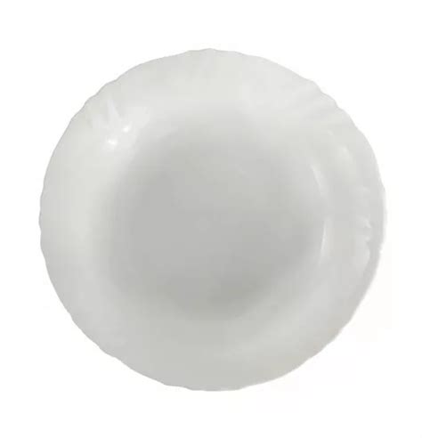 Juego De 6 Platos Llanos Imperiales Redondos De ópalina De 23 Cm De Profundidad Mercadolibre
