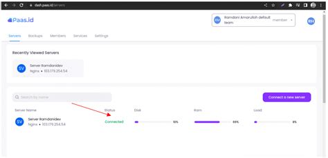 Cara Menghubungkan Vm Awan Idcloudhost Ke Control Panel Vps Paasid Idcloudhost