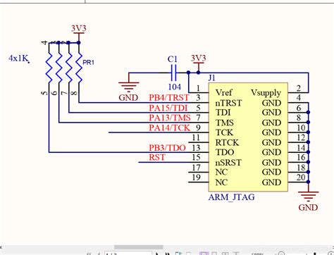 Stm32 Stlink St Link V2 接线 St Link V2 适配的排针 Csdn博客