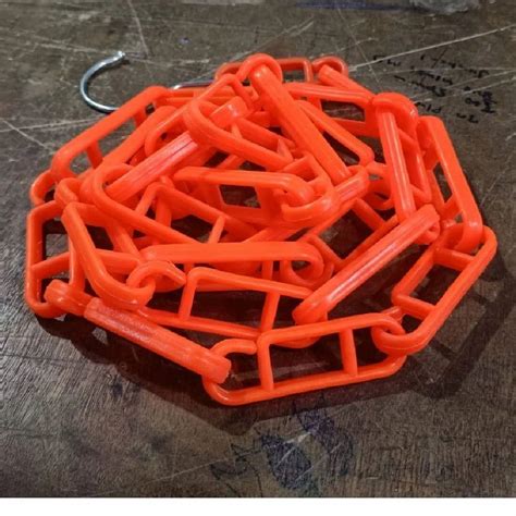 Orange Hdpe Plastic Chain At Rs 50 Piece In New Delhi Id 2851682639697