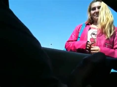 Getting Some Help By A Pretty Blonde Public Porn At ThisVid Tube