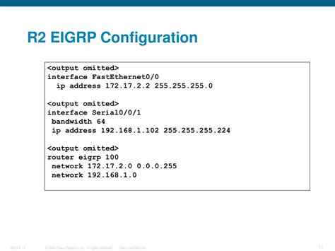 Ppt Configuring Eigrp Powerpoint Presentation Free Download Id 409663