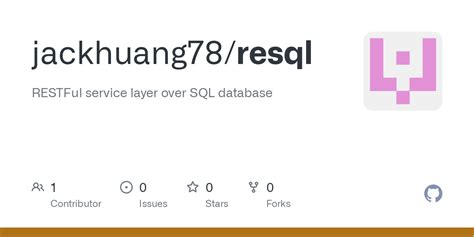 GitHub Jackhuang Resql RESTFul Service Layer Over SQL Database