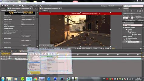 Tutorial How To D Motion Track Model S In After Effects Pre Set Green Screen Animations