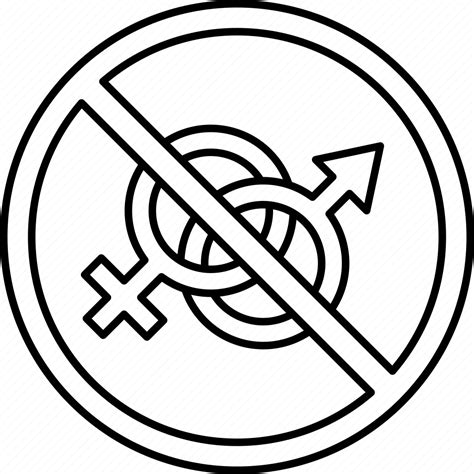 Sexual Prohibited Male Female Safety Icon Download On Iconfinder
