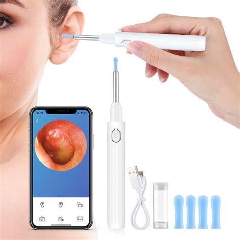 Wireless Visual Ear Wax Cleaner With Endoscope Earpick For Android Ios On Onbuy