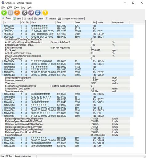 Cantrace Can Bus Analyzer Software Tk Engineering Oy