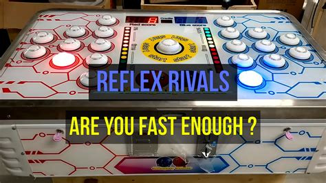 Reflex Rivals Speed Challenge Game 1 Or 2 Players Chase Or Catch The Light Made For Arcade