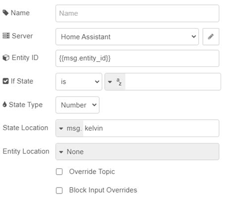 How To Use A Dynamic Entity Id In A Current State Node In Node Red Node RED Home