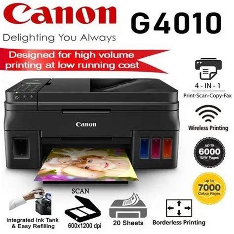 Canon G4010 Printer At Best Price In Pune By B J Enterprises Id 22938969012