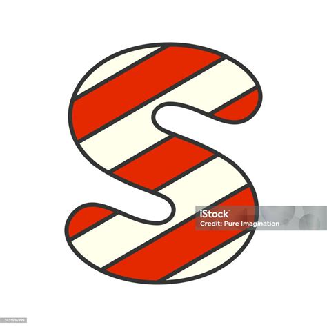 편지 S 캔디 지팡이 벡터 일러스트 레이 션 0명에 대한 스톡 벡터 아트 및 기타 이미지 0명 공휴일 교육 Istock