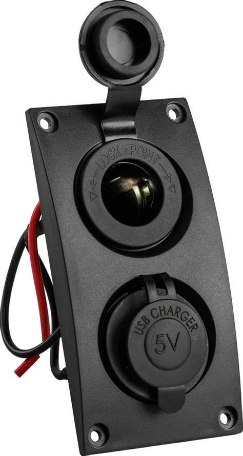 Панель с Usb разъемом и прикуривателем Код товара Sp3320pv Купить в интернет магазине «Водник