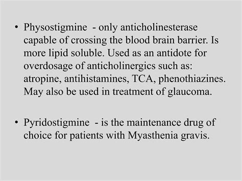Cholinergic Drugs Pptx