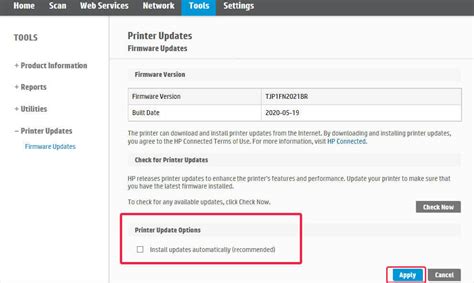 How To Disable Auto Hp Printer Firmware Updates Tomatoink