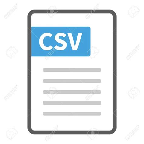 Csv File Icon