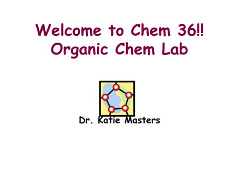 Chem Organic Chemistry Lab Syllabus