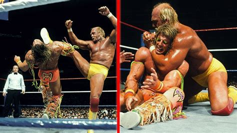 Hulk Hogan Vs Ultimate Warrior